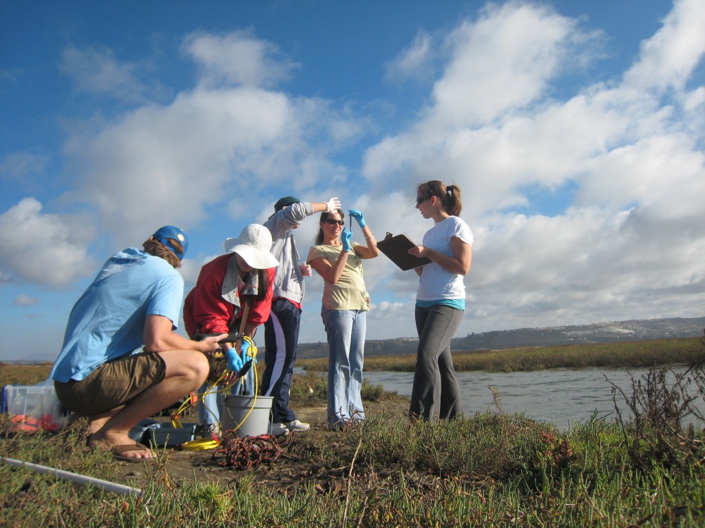 Volunteer Water Quality Monitoring - Tijuana Estuary - TRNERR